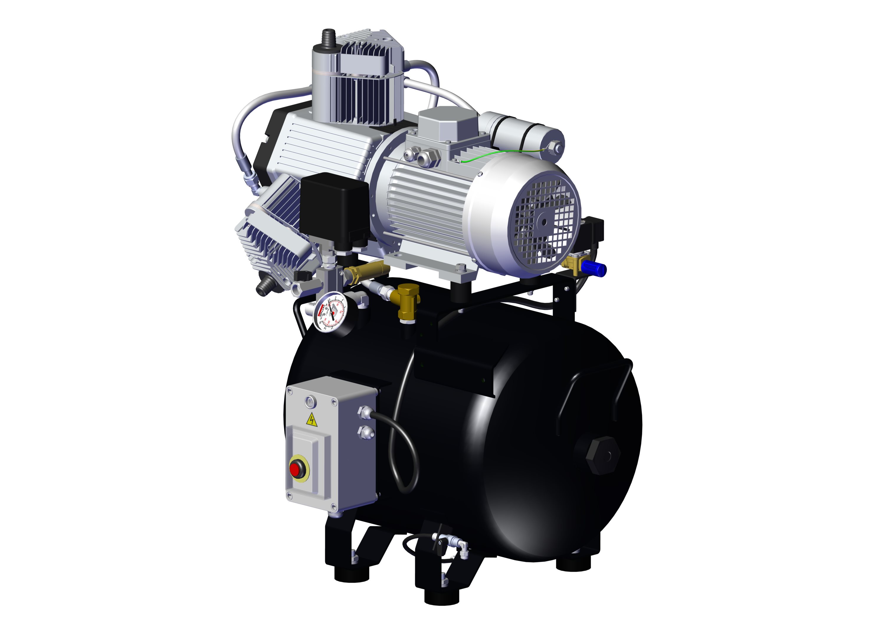 AC 300 ND – Three-cylinder compressor, without air drier - Cattani Spa ...